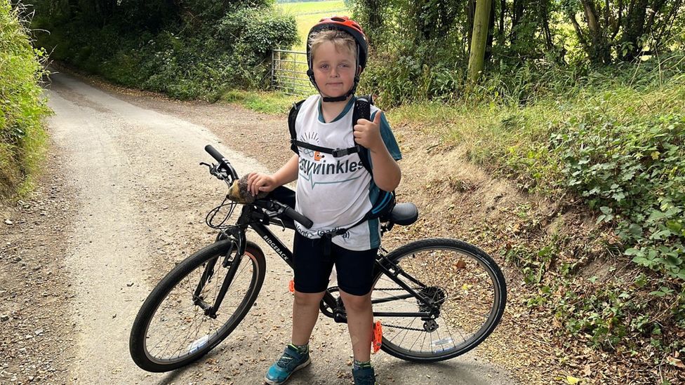 Meet the eight-year-old cycling more than 1,000 miles for hedgehogs ...