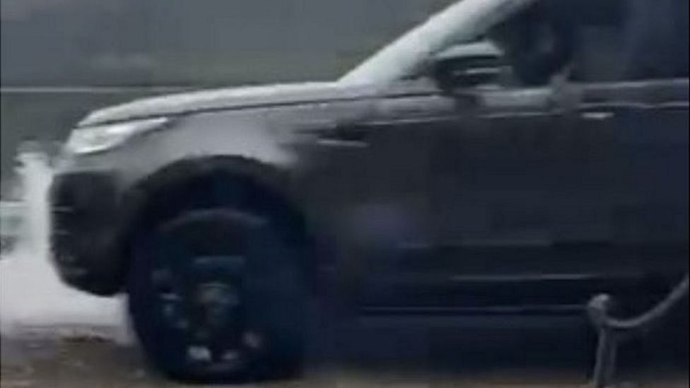 Police probe after cars driven along Ullswater lakeside - BBC News