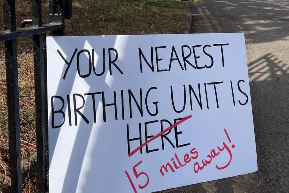 St Peter's Hospital protest in Maldon ahead of inpatient closures - BBC ...