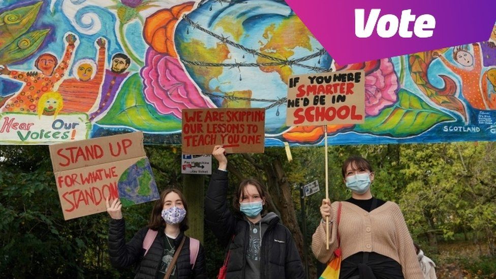 COP26: Fridays for Future climate march in Glasgow in photos - BBC ...