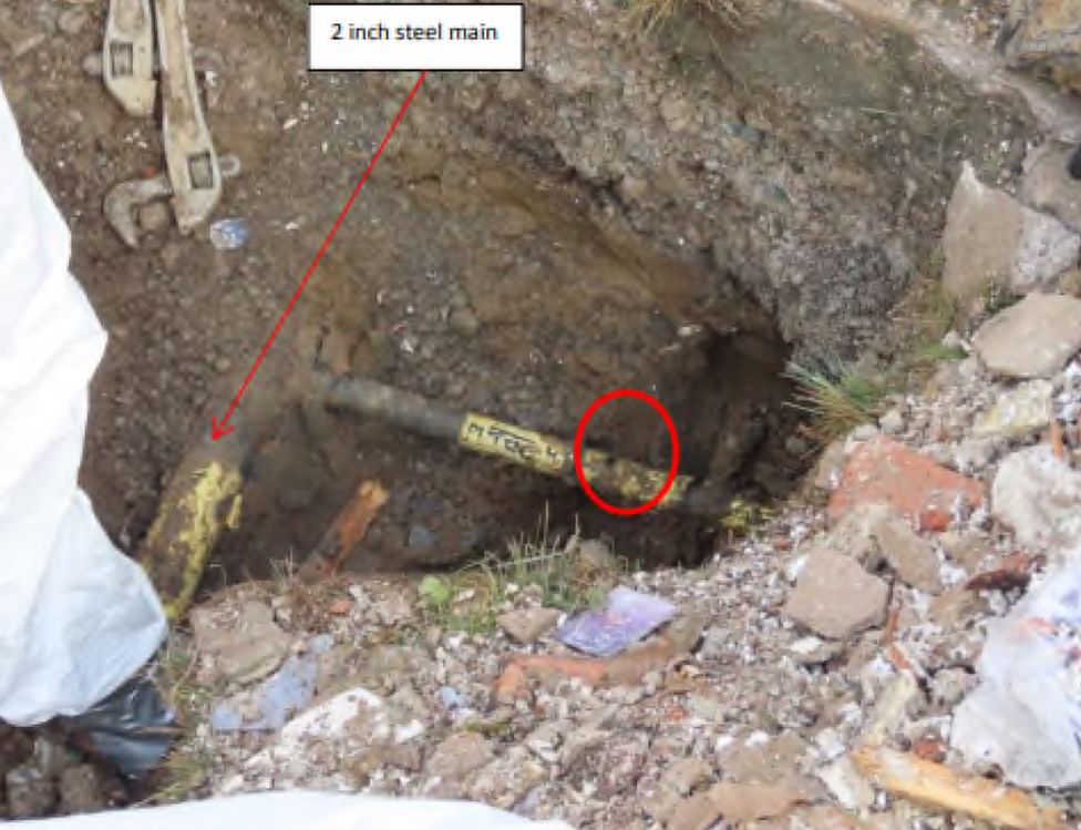 Corroded gas pipe led to Ayrshire house explosion, says report - BBC News