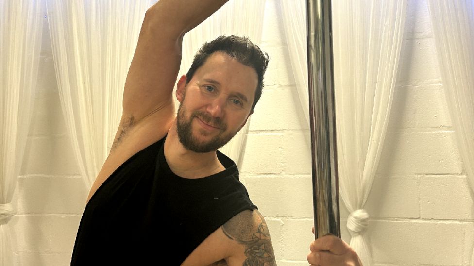 Pole dancing changed my life, says woman with multiple sclerosis - BBC News