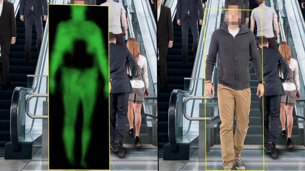 Body scanners to screen London commuters for weapons - BBC News
