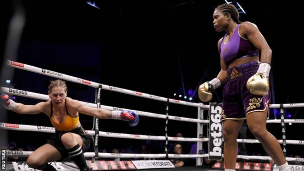 Claressa Shields shines in win over Ema Kozin, while Caroline Dubois impresses on pro debut ...