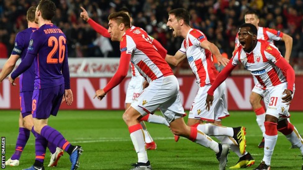 Red Star Belgrade 2-0 Liverpool: Reds 'lost mojo' in shock defeat - BBC ...