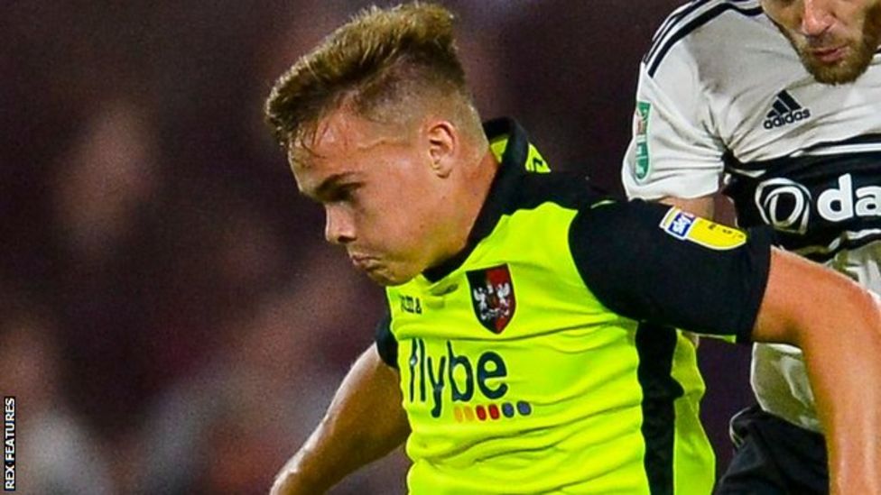 Archie Collins: Exeter City boss Matt Taylor impressed by young ...