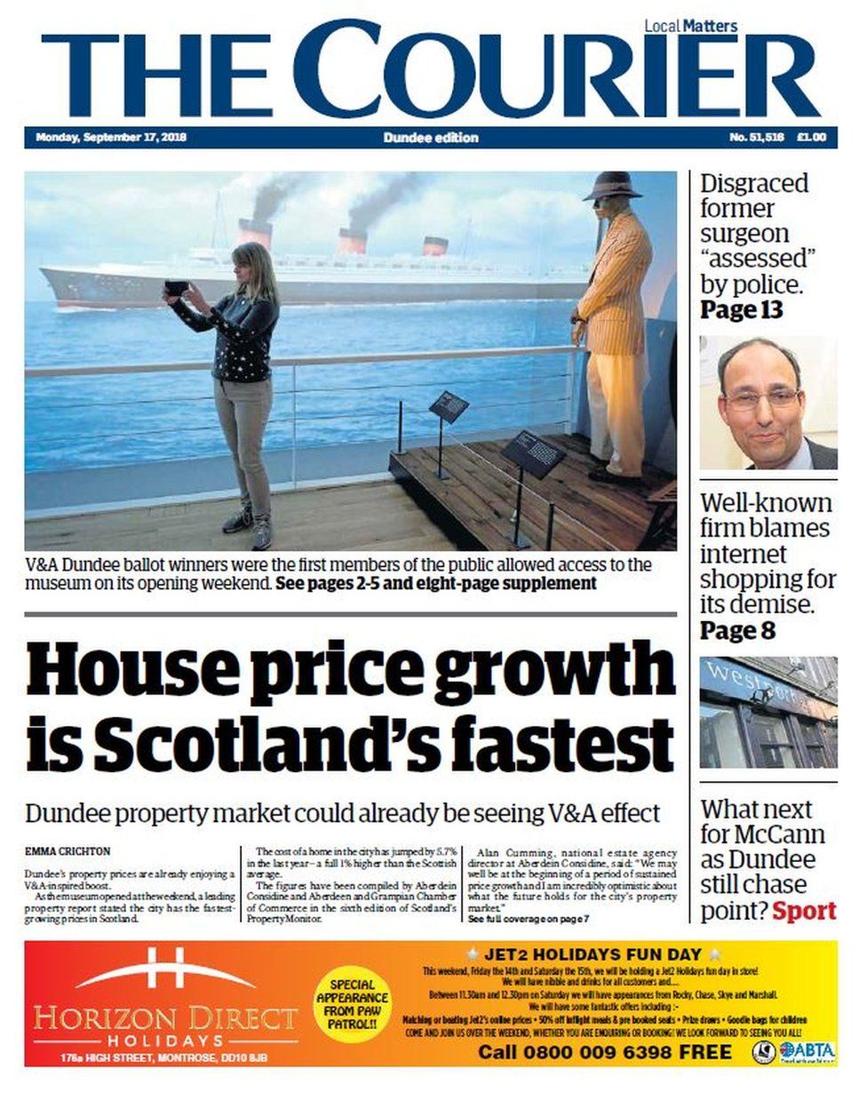 Scotland's papers: Scots 'want immigration devolved' - BBC News