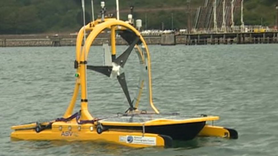 Robots to capture images of ocean life off Pembrokeshire coast - BBC News