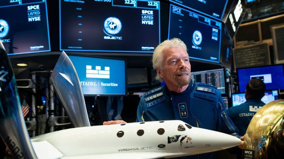 Richard Branson set to rocket to space on Sunday - BBC Newsround