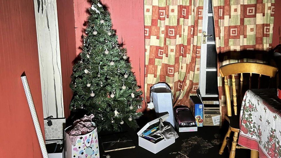 Eight people and a kitten escape Brandon house fire - BBC News