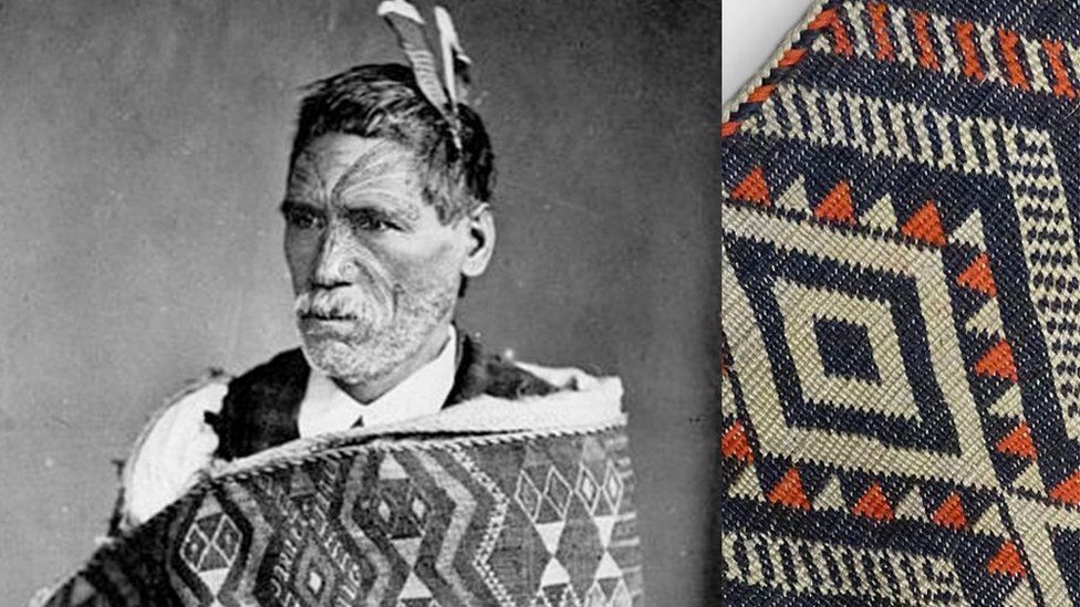 Rare Maori cloak pulled from auction after online threats - BBC News