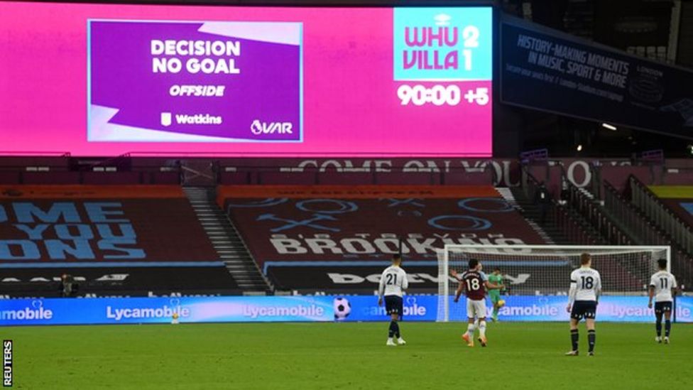 How do you solve VAR & offside? Thicker lines? Scrap it altogether ...