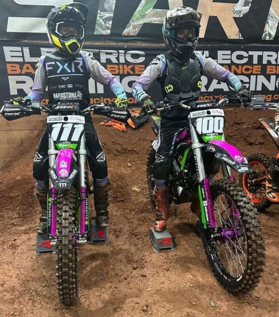 Motocross champions from Devon 'devastated' after bike thefts - BBC News