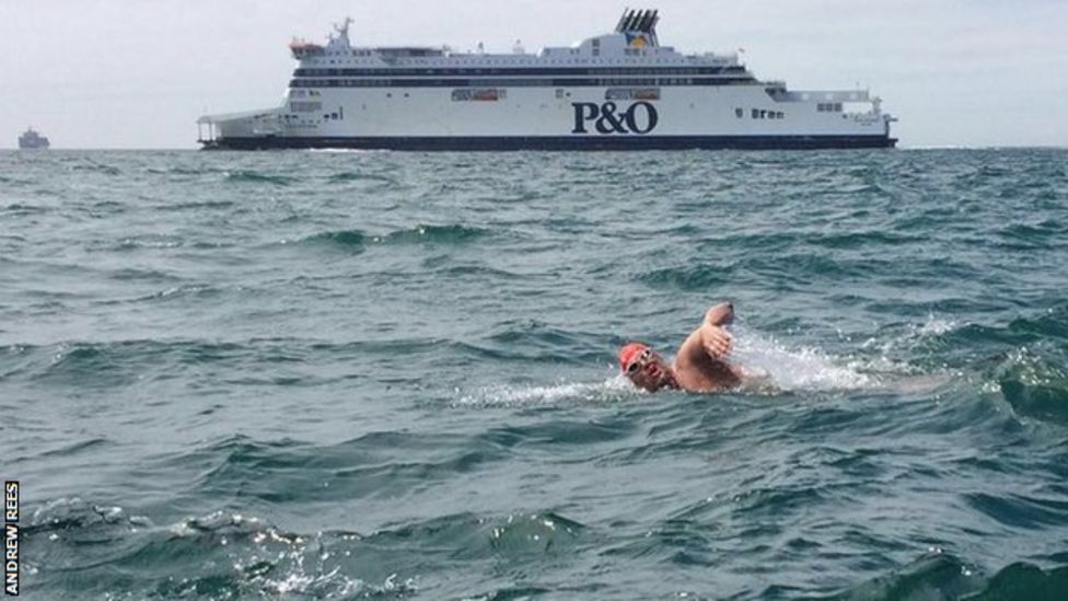 Get Inspired: Andrew Rees becomes first deaf man to swim English ...