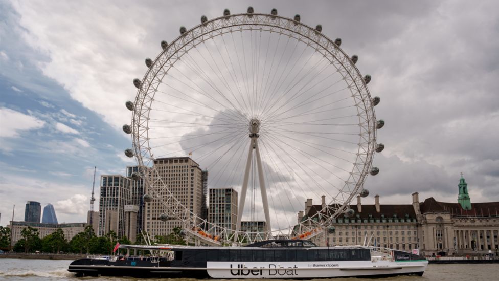 Europe's first hybrid passenger ferry launched on River Thames - BBC News