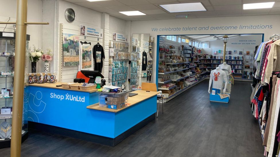 Fully accessible shop run by disabled people opens in Guernsey - BBC News