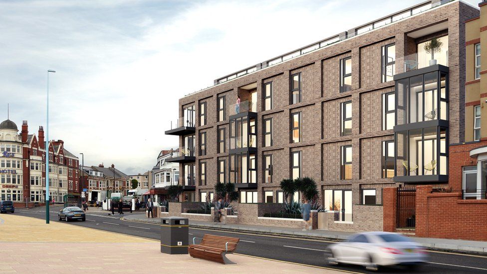Whitley Bay former nightspot to be developed into flats - BBC News