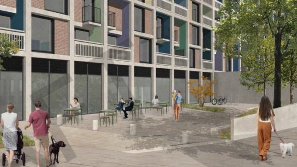 Redevelopment plan for Sheffield's Park Hill flats revealed - BBC News