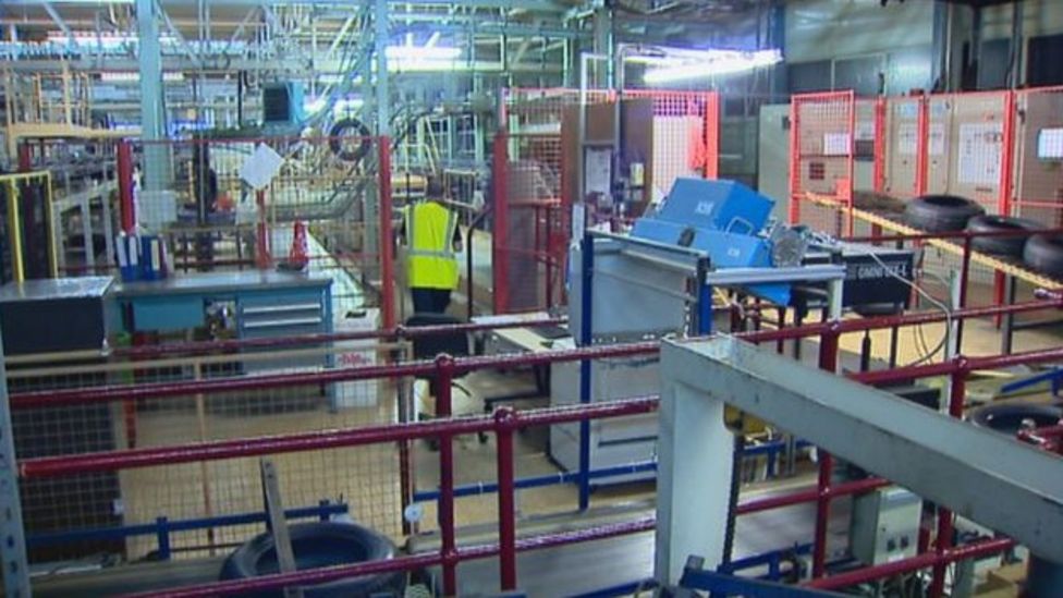 Investment at Dundee Michelin factory as Ballymena jobs go - BBC News