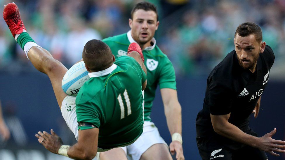 Photos from Ireland's historic win over New Zealand - BBC Sport