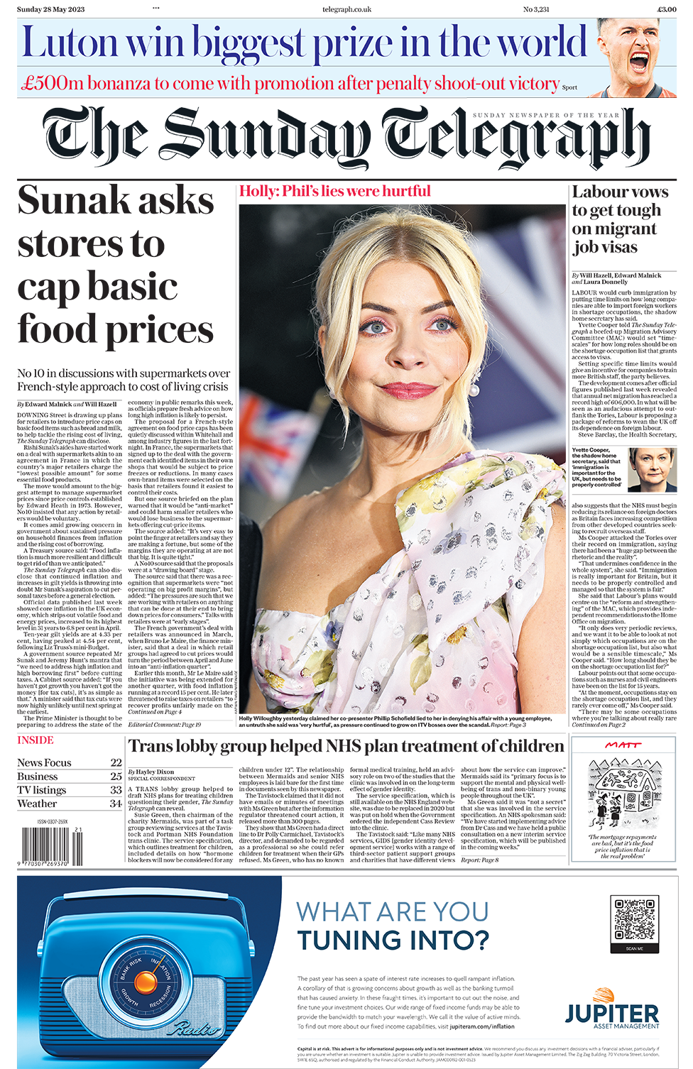 'Phil lied to me' and 'plans to cap food prices' - BBC News