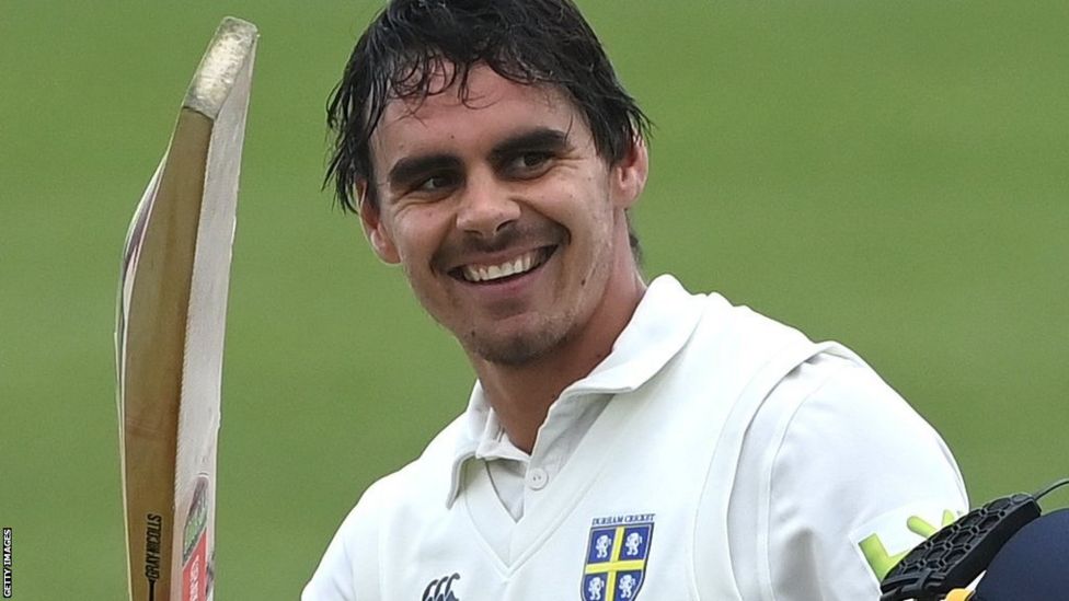 County Championship: Durham's David Bedingham hits 138 at ...