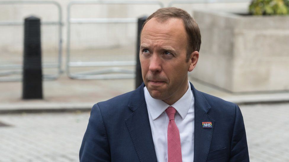 Matt Hancock's reaction to photo of kiss with aide revealed in text ...