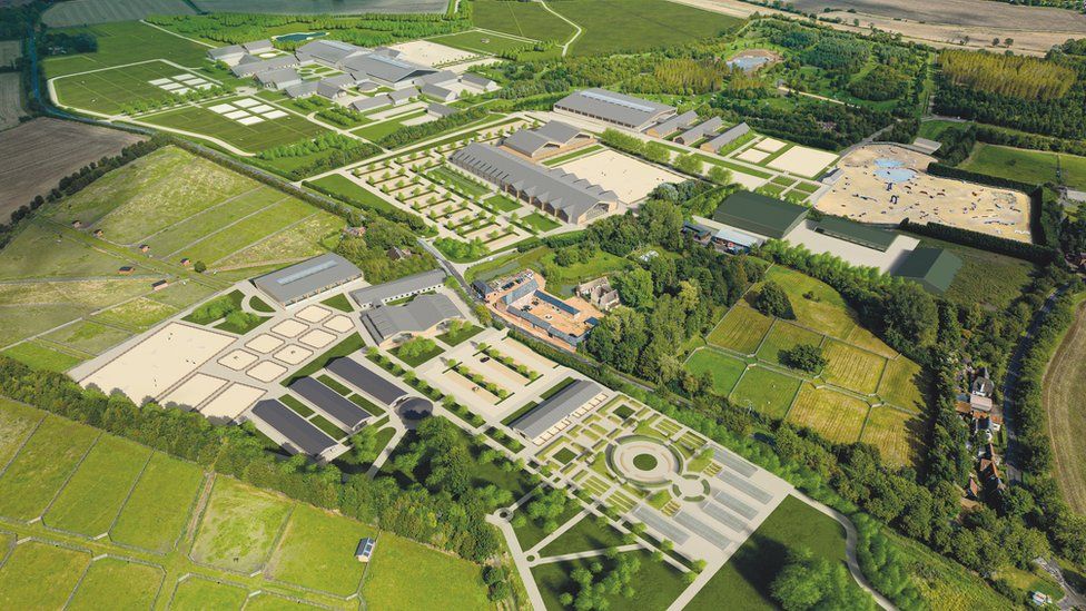 Keysoe International equestrian centre expansion plans unveiled - BBC News