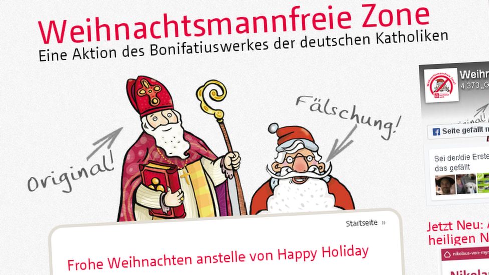 German Catholic charity launches 'No Santa' initiative - BBC News