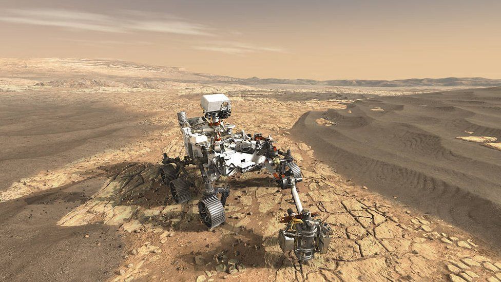 Mars: thick ice sheets on red planet - BBC Newsround