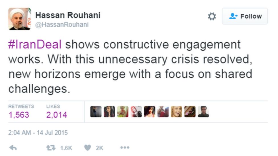 Iran nuclear talks: The tempers and tweets which led to a deal - BBC News