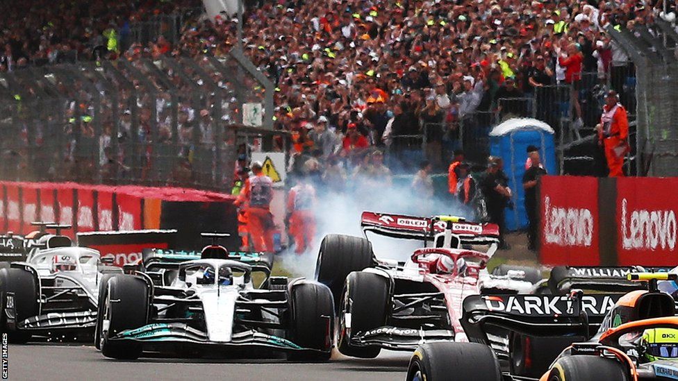 British Grand Prix race images - BBC Sport