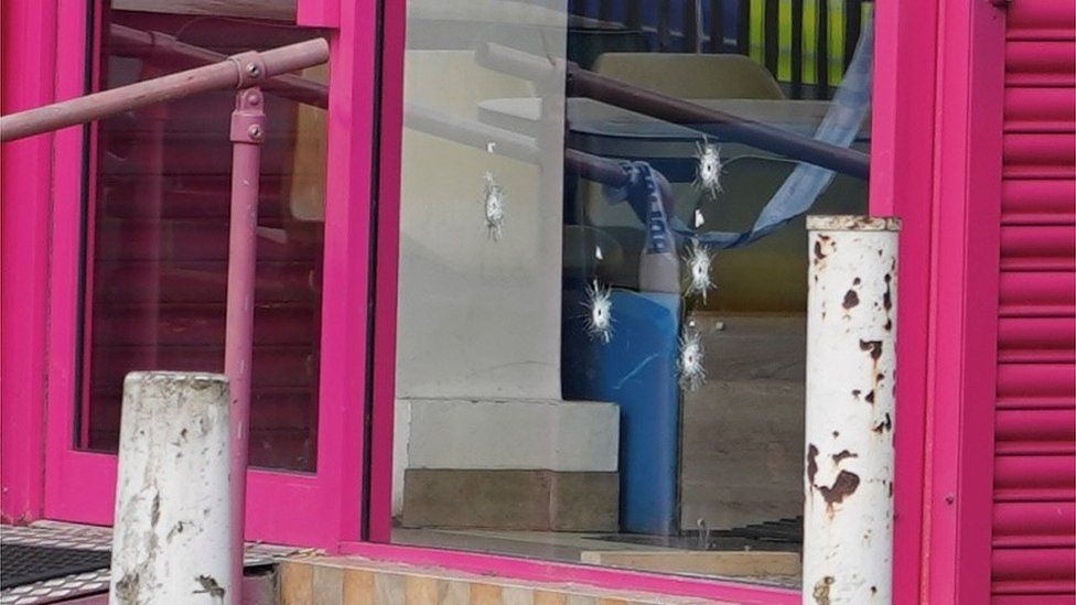 Sheffield double shooting: Car and shop damaged in linked attacks - BBC ...