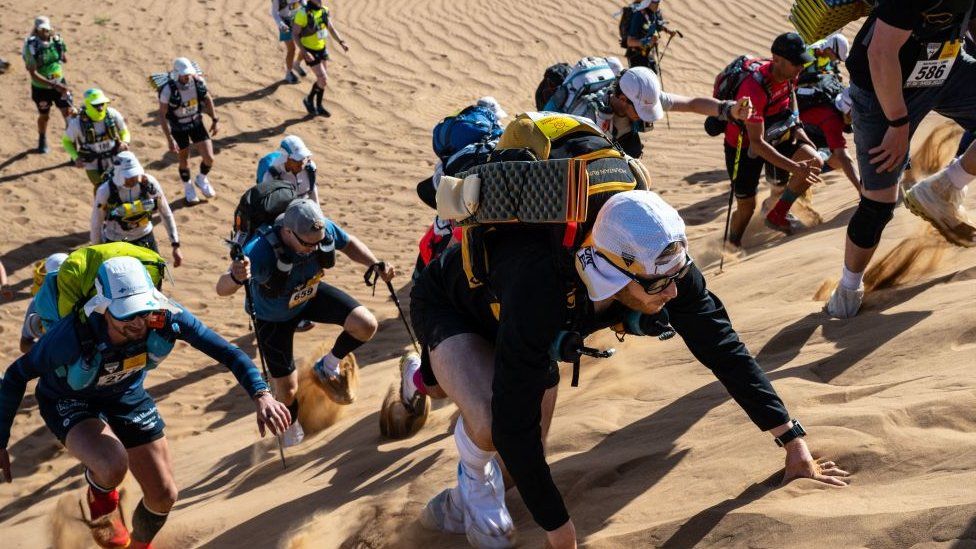 Marathon des Sables: Sahara runners speak of extreme race conditions ...