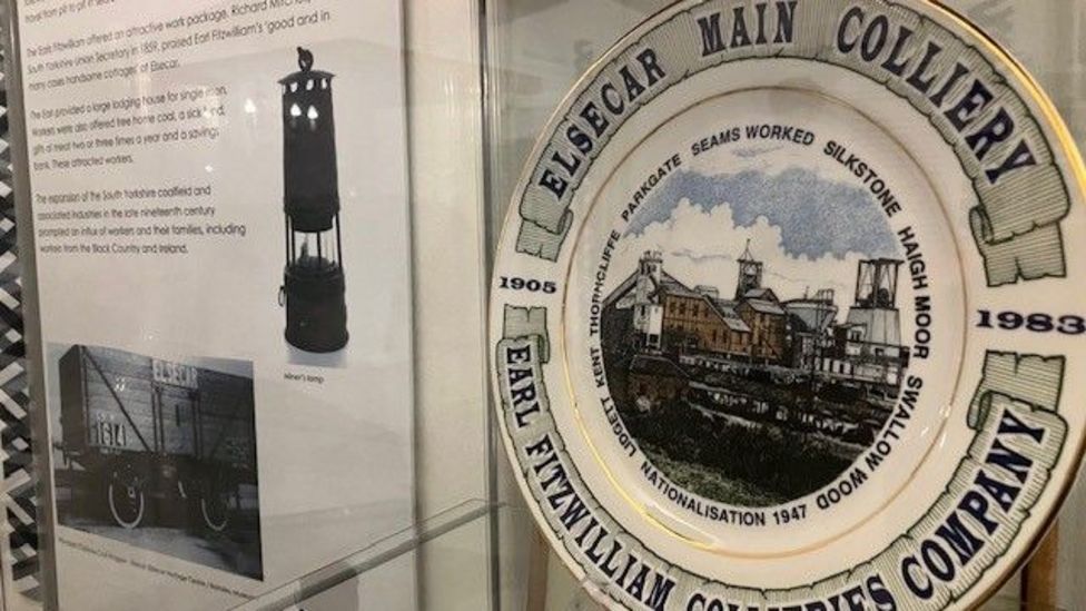 Exhibition explores Wentworth Woodhouse's coal mining history - BBC News