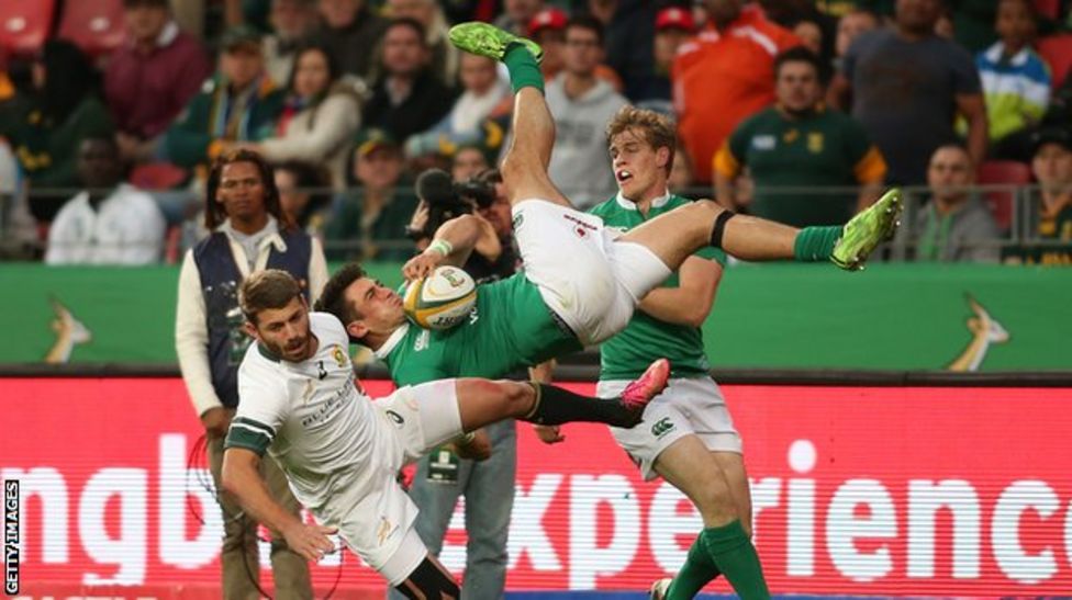 South Africa beat Ireland in the third Test to win series 2-1 - BBC Sport