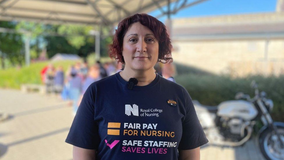 Nurses tour Isle of Man as a matter of dignity, union member says - BBC ...