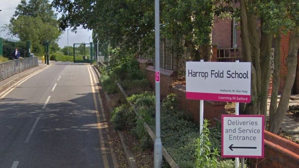 Educating Greater Manchester school Harrop Fold 'now safe' - BBC News