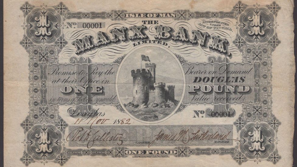 First Manx bank note breaks record by selling for £24k at auction - BBC ...