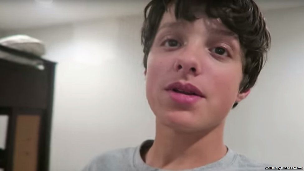 YouTuber Caleb Logan dies aged 13, The Brataley family confirm - BBC News