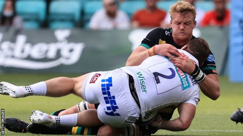 David Ribbans: Northampton Saints lock gets three-week ban for ...