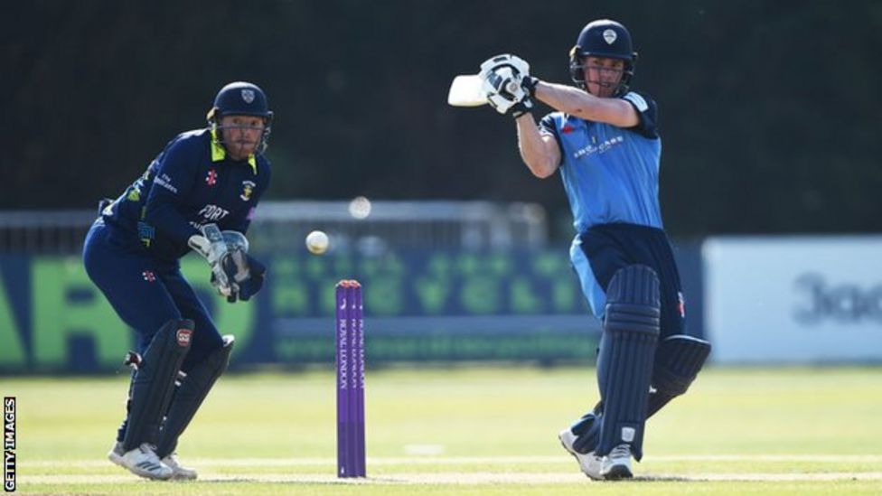 One-Day Cup: Luis Reece stars as Derbyshire beat winless Durham - BBC Sport