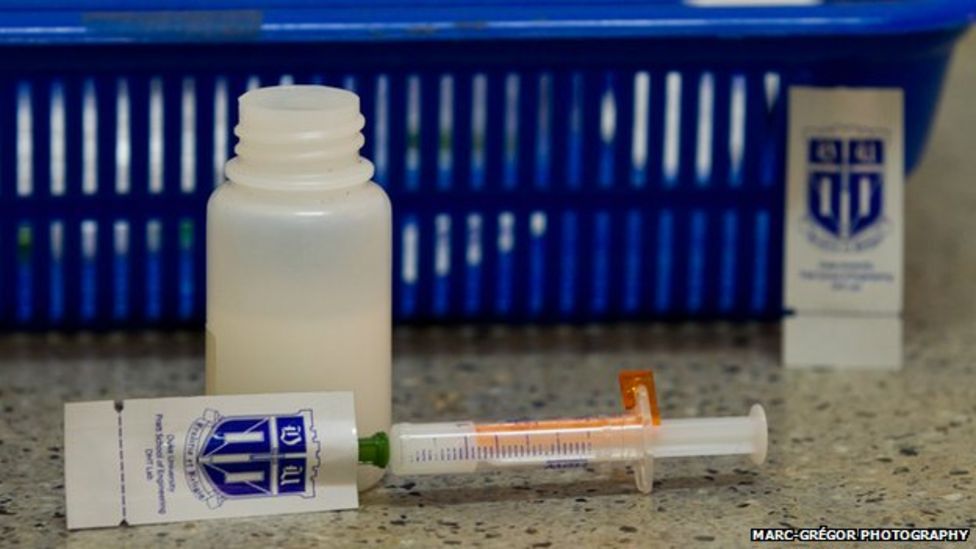 The ketchup sachet-shaped drug saving babies from HIV - BBC News