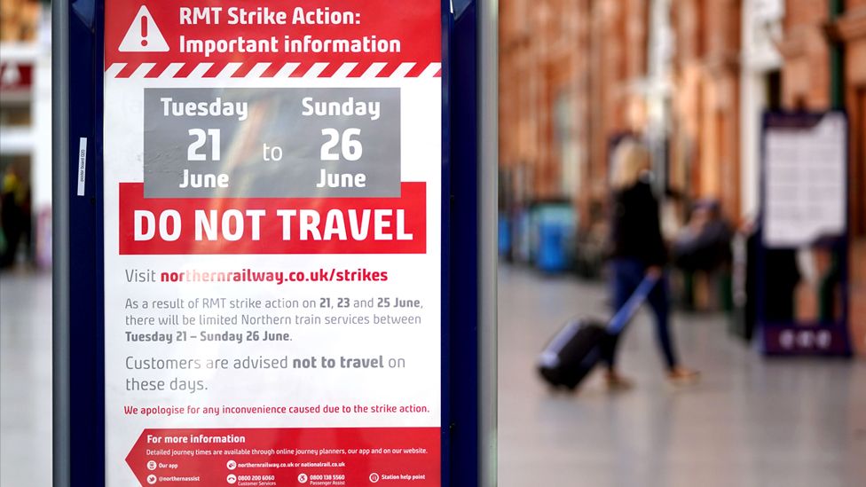 Train strike: Why are there train strikes this week? - BBC Newsround