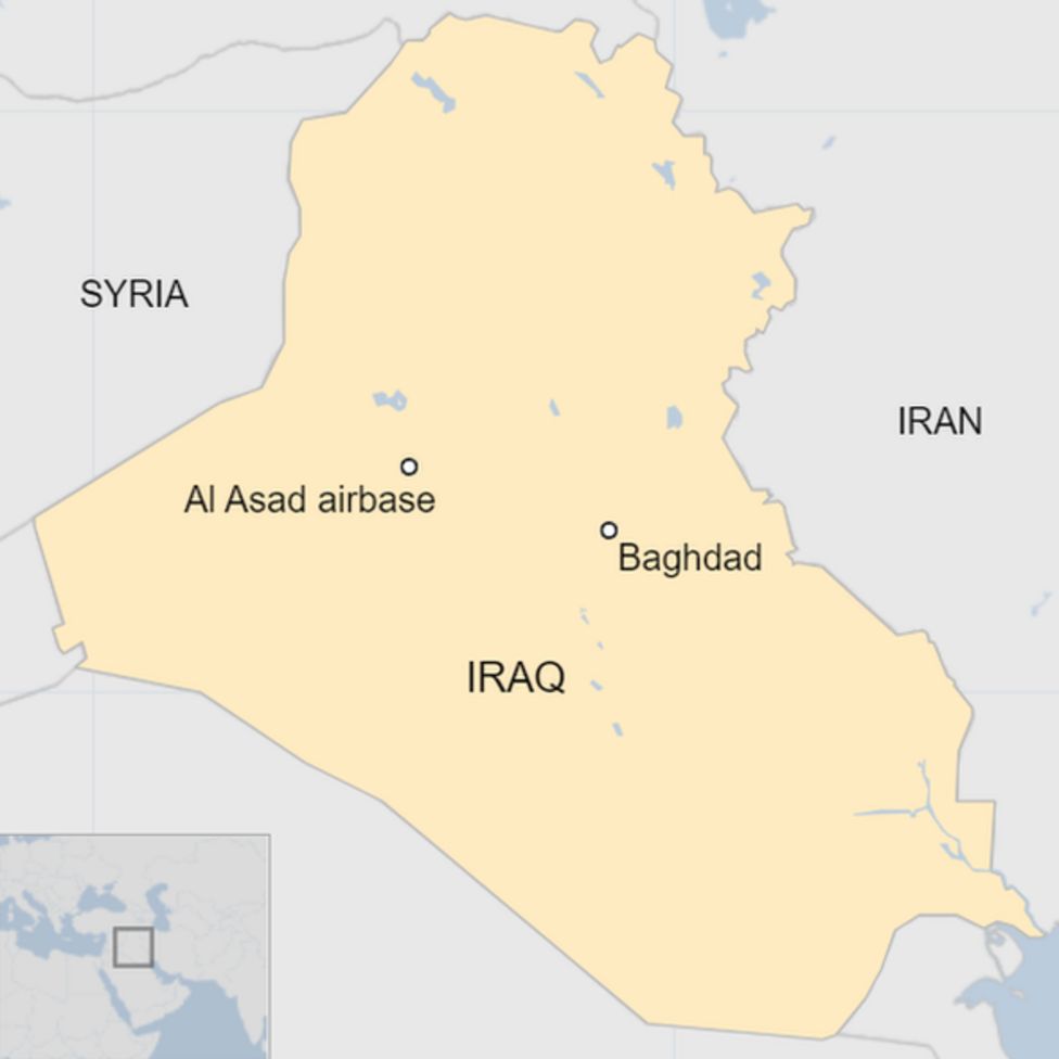 US personnel injured in missile attack on Al Asad airbase in Iraq - BBC ...
