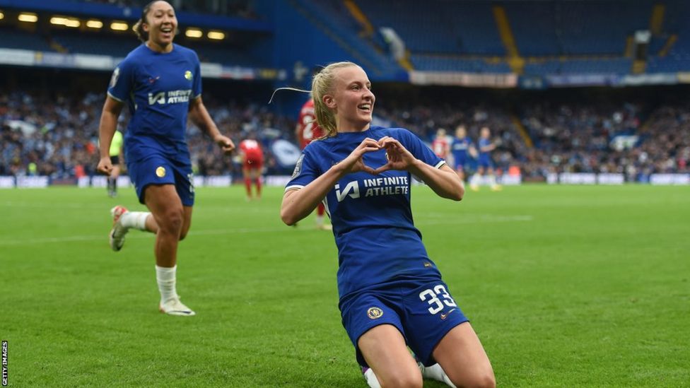 Aggie Beever-Jones: Chelsea forward signs contract extension - BBC Sport