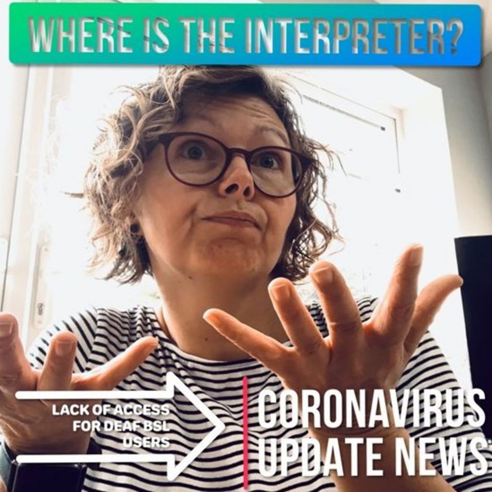 Coronavirus: Lack of sign language interpreters leads to legal case ...
