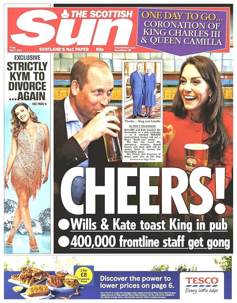 Scotland's papers: Universities blast fund cuts and Coronation cheers ...