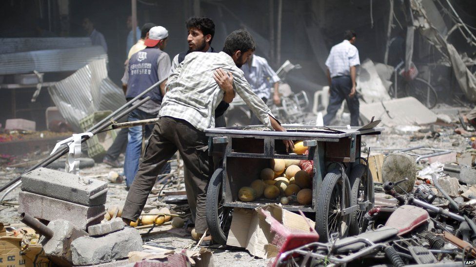 Syria Conflict Un Horrified By Attacks On Civilians Bbc News
