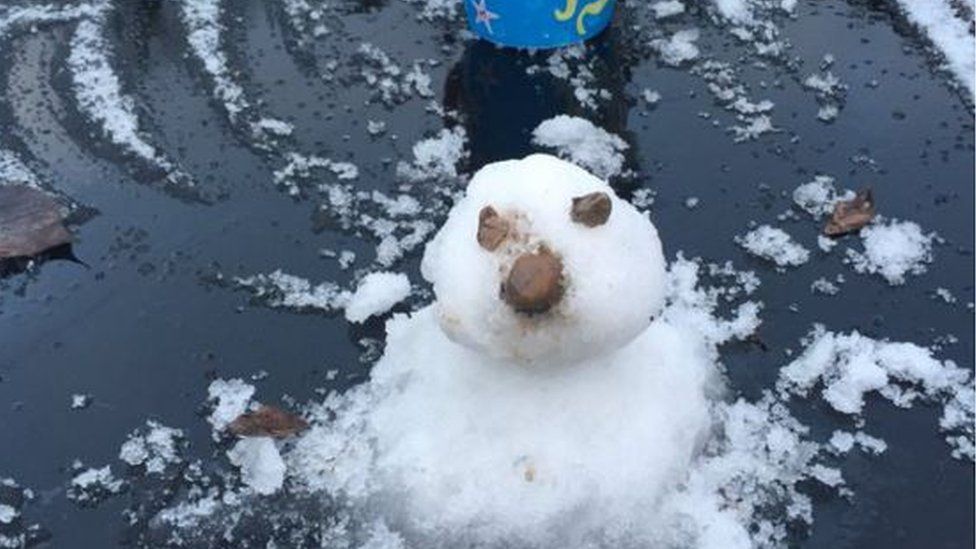 Snow sweeps UK: Your pictures - BBC News